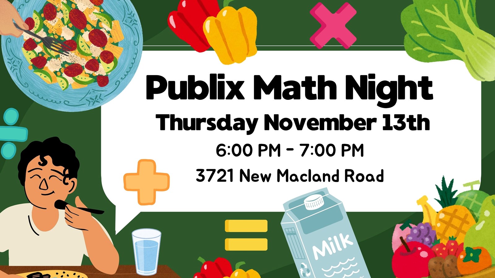 Publix Math Night